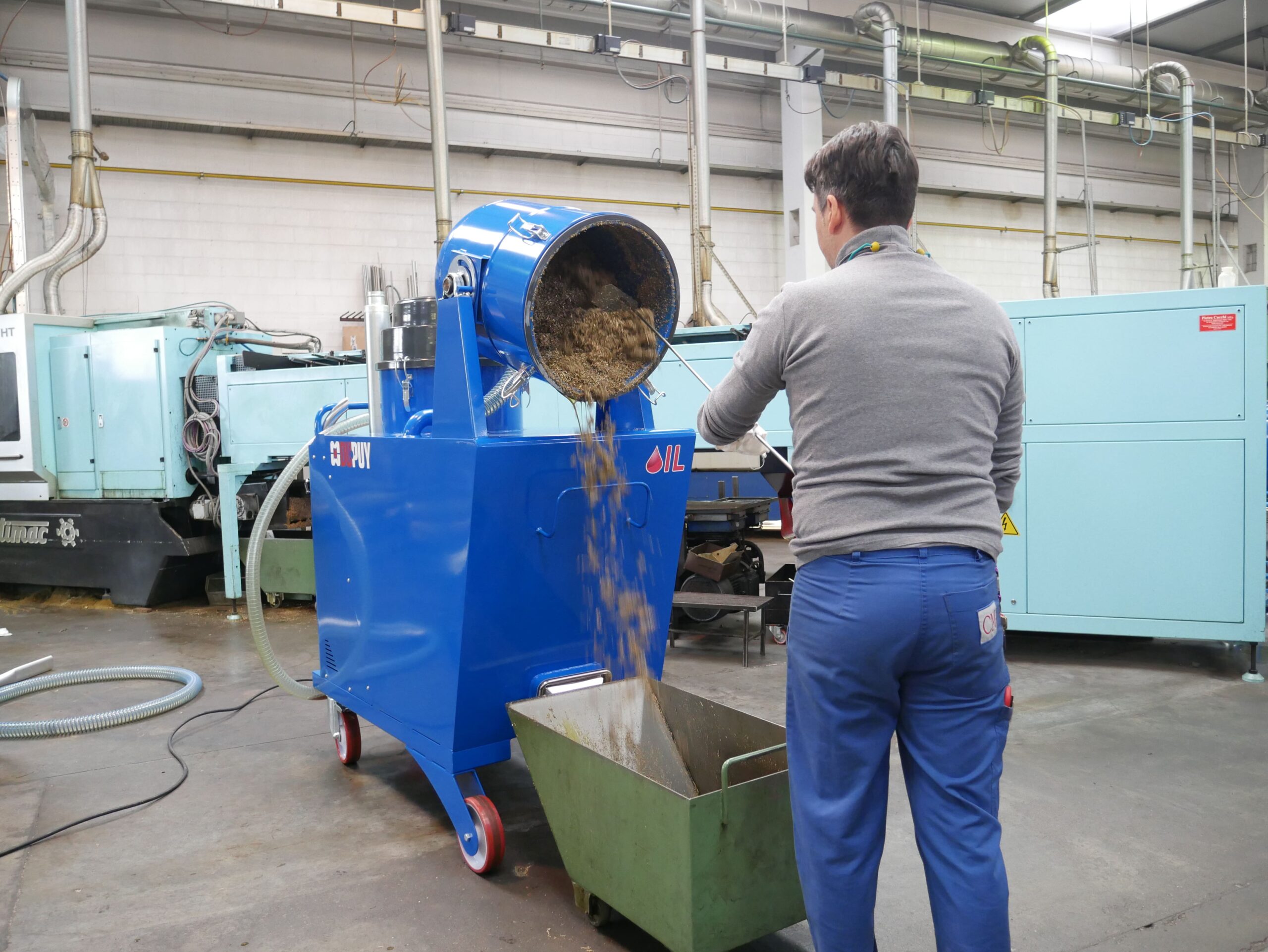 Sump Cleaning and Chip Extraction | National Machine Products